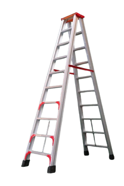 Aluminum Double-Side Ladder- 10 Step – Simple Pay Home Depot