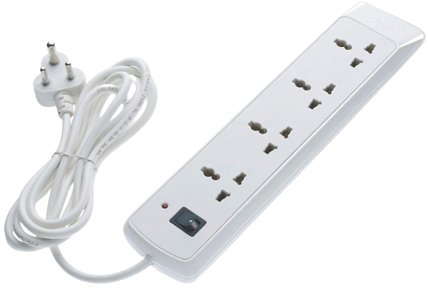 4-Way Extension Socket – Economy PK-1004 TLAC | Durable Multi-Plug Pow ...
