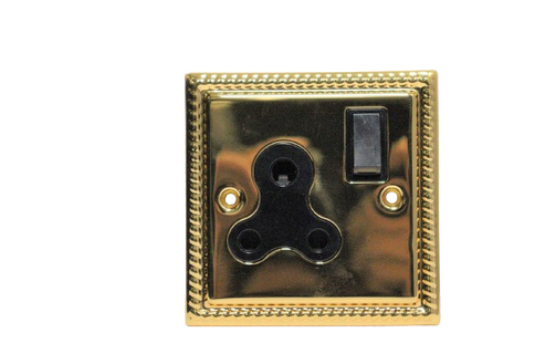 Windsor Noble Gold 15A 1 Gang Switched Round-Pin Socket - G429 – Simple ...